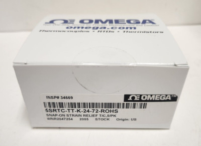 OMEGA ENG. 5SRTC-TT-K-24-72 & 5SRTC-TT-K-20-72 thermocouple (BRAND NEW ...