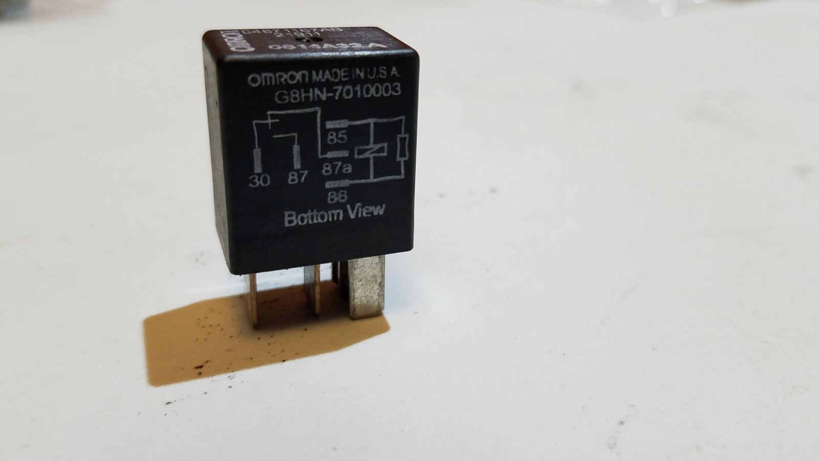 Omron 5-Pin Relay 04671167AB, 21911, OR 04671167 Chrysler Jeep Dodge ...