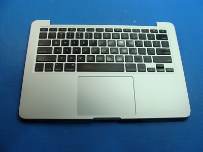 MacBook Pro A1502 2014 MGX92LL/A 13" Top Case Palmrest w/Battery Silver ...