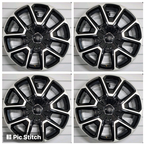 22" Chevrolet Silverado 1500 Tahoe RST Wheels Rims Factory OEM Set MBM ...