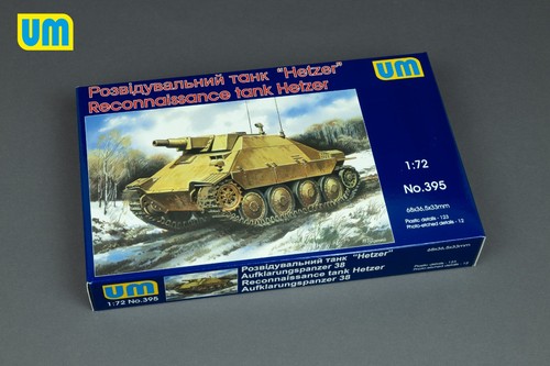 1/72 UM 395 Reconnaissance tank Hetzer plastic model kit | eBay