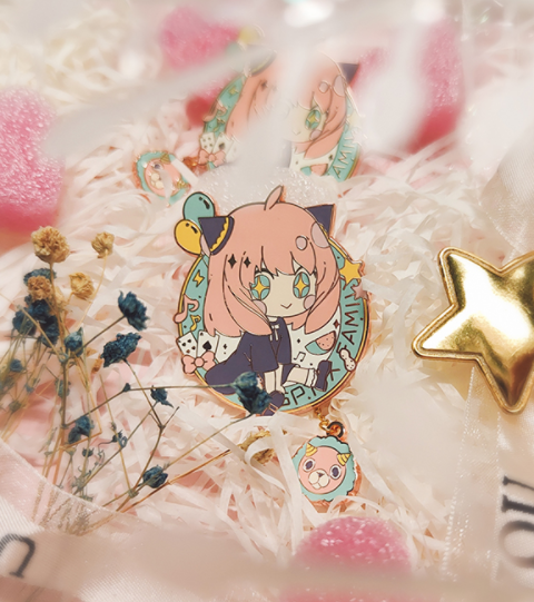 SPY×FAMILY Anya Forger Metal Badge Brooch Pin Buttons Collections Pins ...