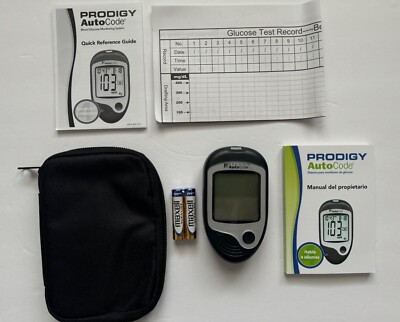 Prodigy AutoCode Talking Meter (NEW) with Carrying Case & Log Sheet | eBay