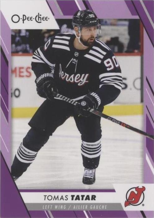 2023-24 O-Pee-Chee - Purple Border #311 Tomas Tatar /49 for sale online ...