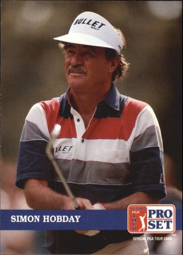 1992 Pro Set Golf Card #221 Simon Hobday | eBay