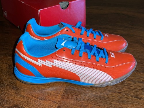 Puma EvoSPEED 5 IT Boy Girl 5.5 Junior Athletic Shoes Indoor Soccer ...