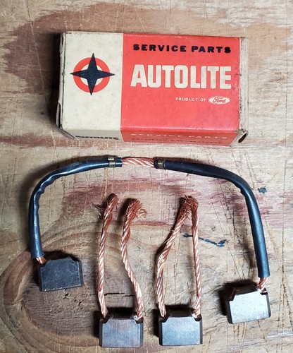 AUTOLITE MDL-2012CS Starter Brush Set 1960-63 Dodge & Plymouth 1961-65 ...
