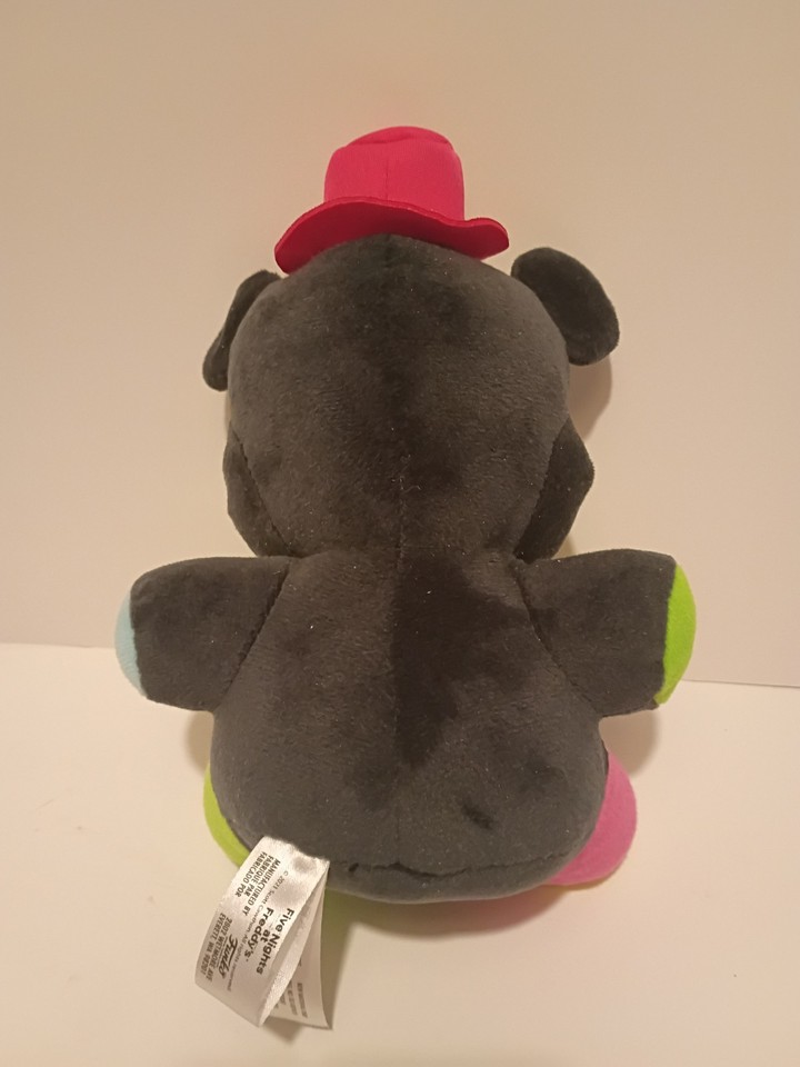 FNAF Security Breach Rockstar Blacklight Freddy Plush Five Nights At ...