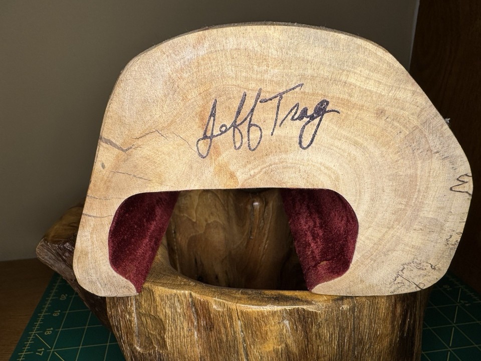 This Is A Vintage Jeff Trag Handmade Wooden Jewelry Box. | eBay