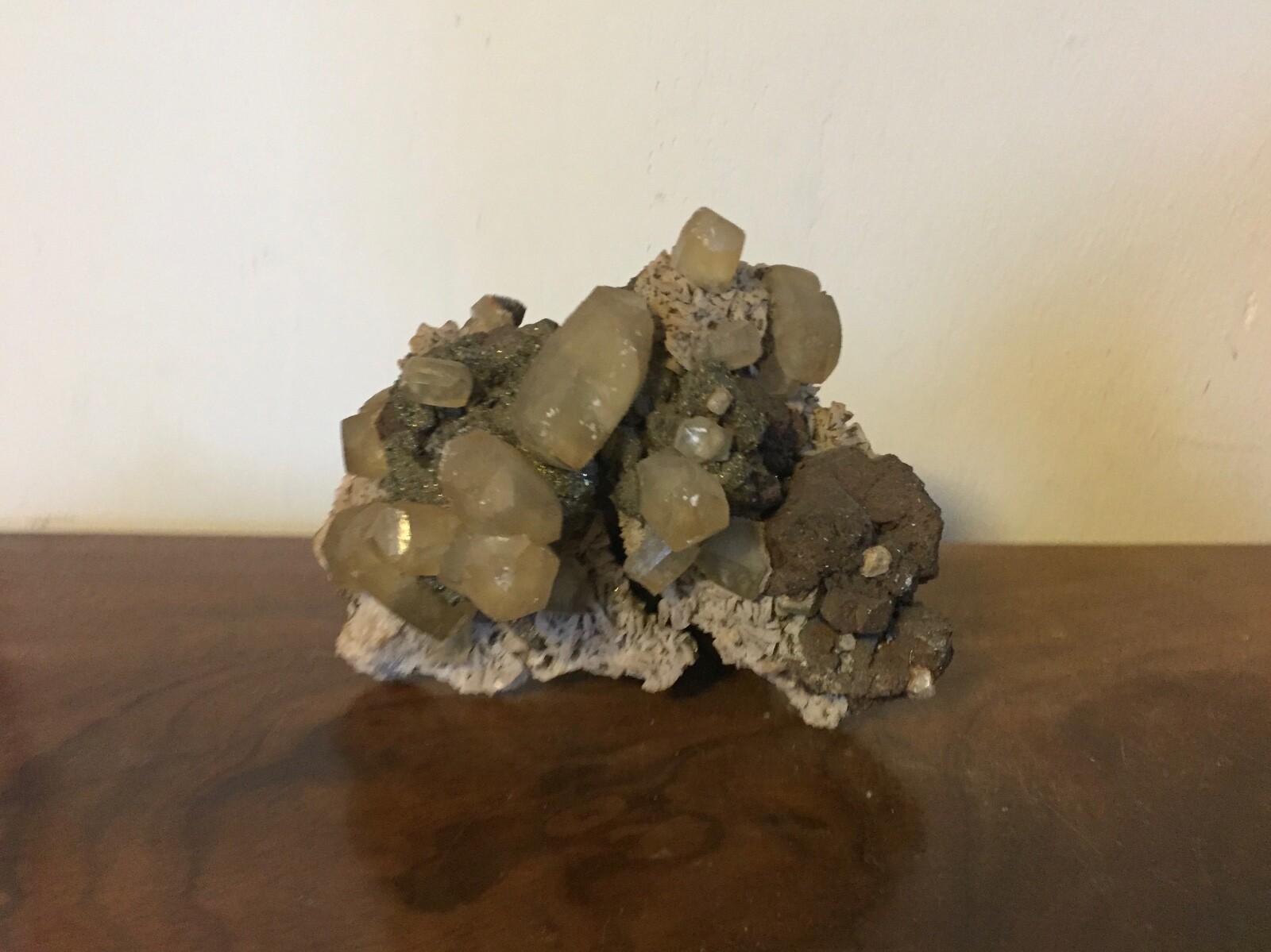 Old Crystal Mineral Specimen from a 19th c. Rock Collection | eBay