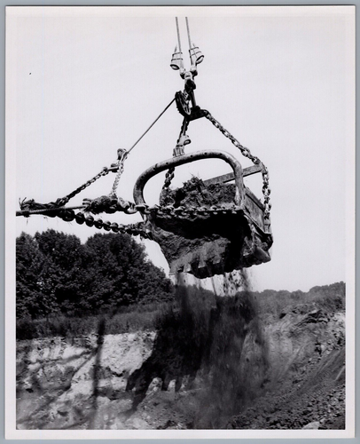 1971 Peabody Coal Company Universal Mine Indiana 8x10 Photo Dragline ...