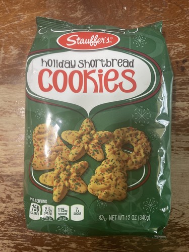 Fresh Stauffer's Holiday Shortbread Cookies 12 oz Best by June 2023 | eBay