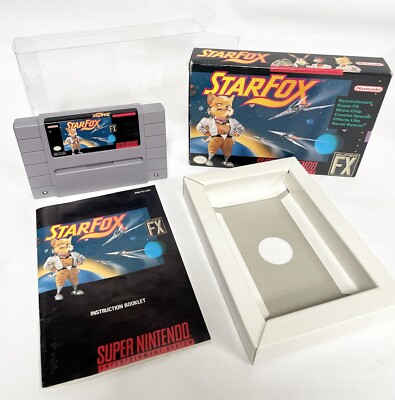 Star Fox Super Nintendo SNES Game CIB Complete Very Nice 1993 ...