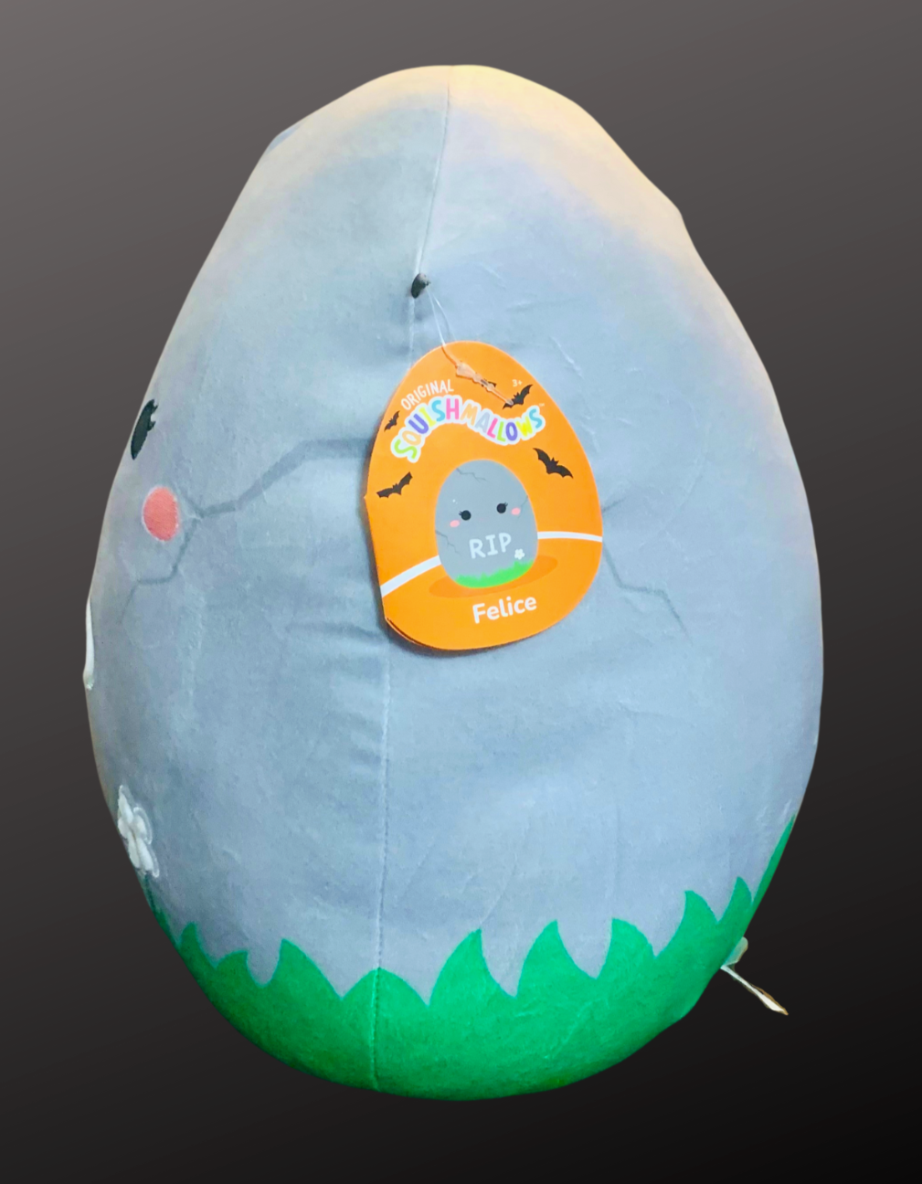 Squishmallows Felice The RIP Tombstone 12" Plush, Gray Gravestone ...