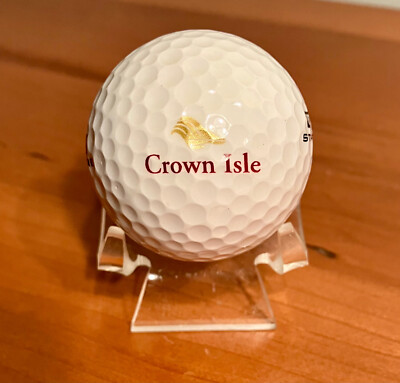 Crown Isle Golf Resort (Canada) Logo Golf Ball | eBay
