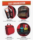 D&D Hanging Travel Toiletry Bag for Men and Women – Large Cosmetics ...