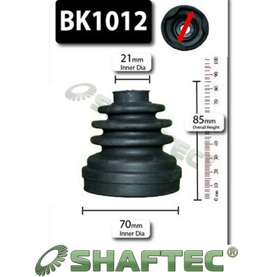 GENUINE SHAFTEC INNER CV BOOT KIT FOR VAUXHALL COMBO 1.3 1.7 CORSA D 1. ...