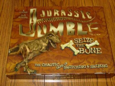 SET Inc. - JURASSIC JUMBLE - Seize the Bone Card Game - Switching ...