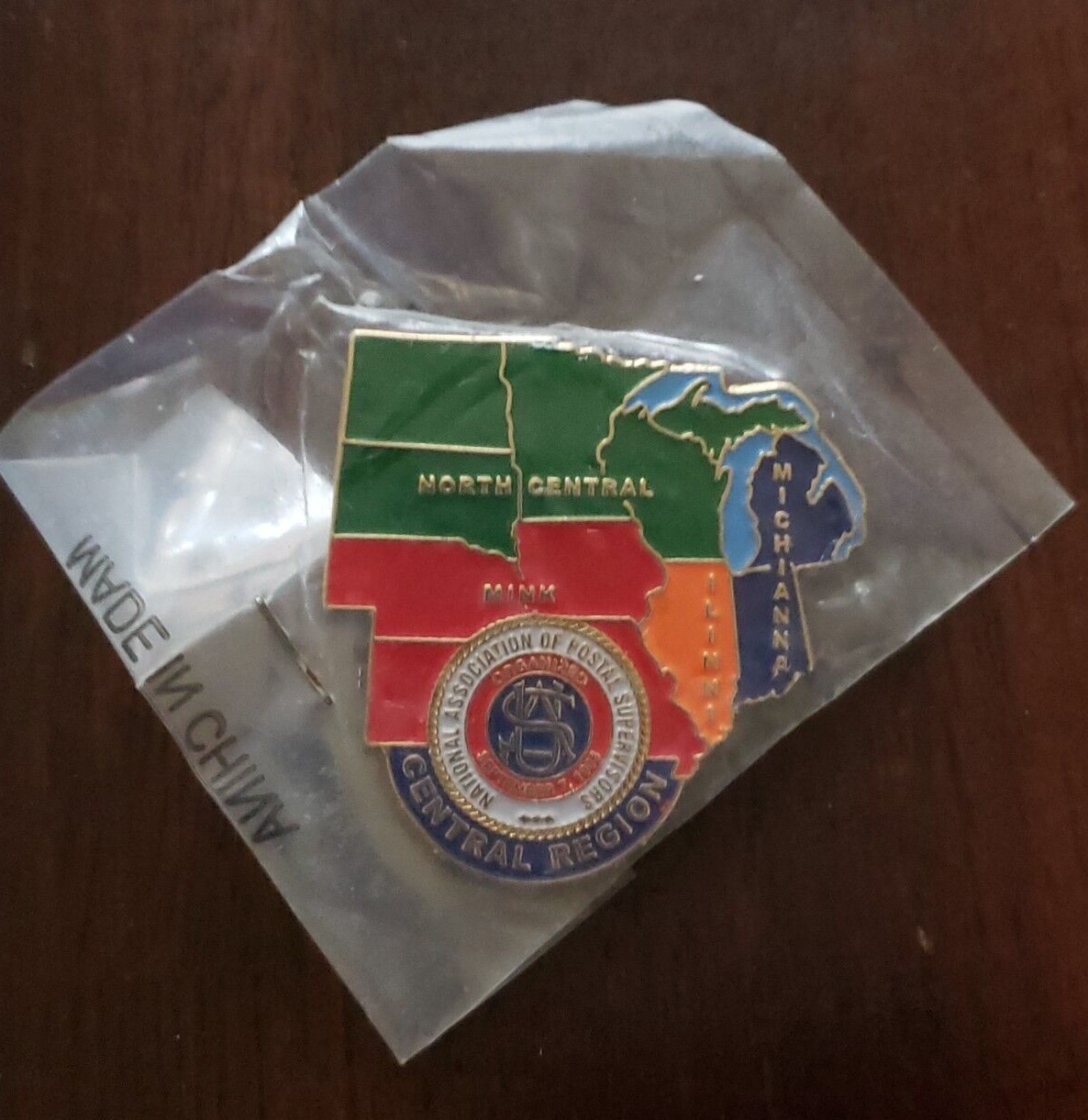 National Association of Postal Supervisors (NAPS) Central Region Pin | eBay