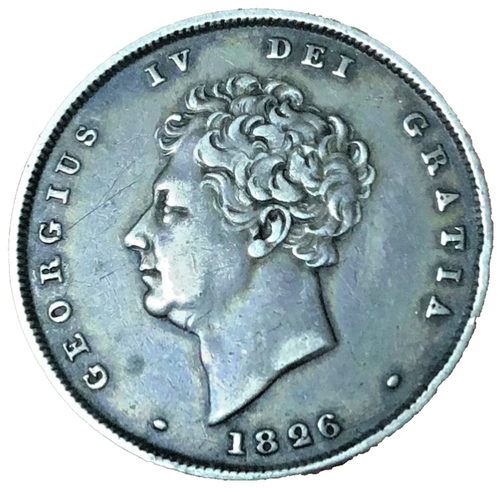 1826 George IV One Shilling Silver British Coin High Grade #B31 | eBay UK