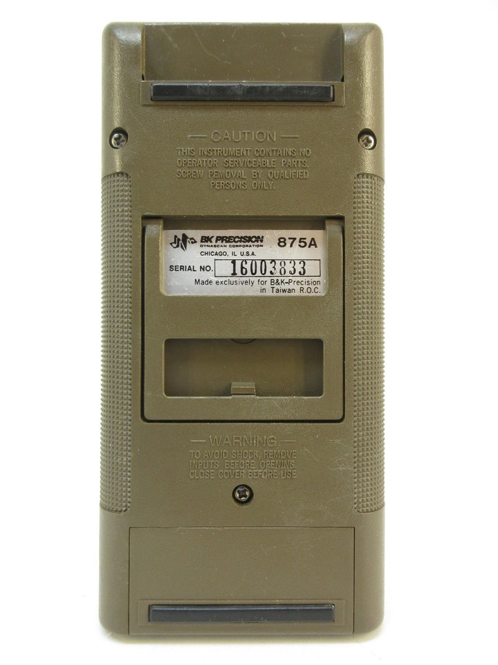 BK Precision Dynascan Corp. 875A - Handheld LCR Meter | eBay