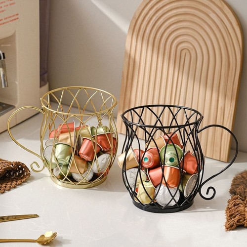 Large Capacity Coffee Pod Holder Irregular Shape Coffee Creamer ...