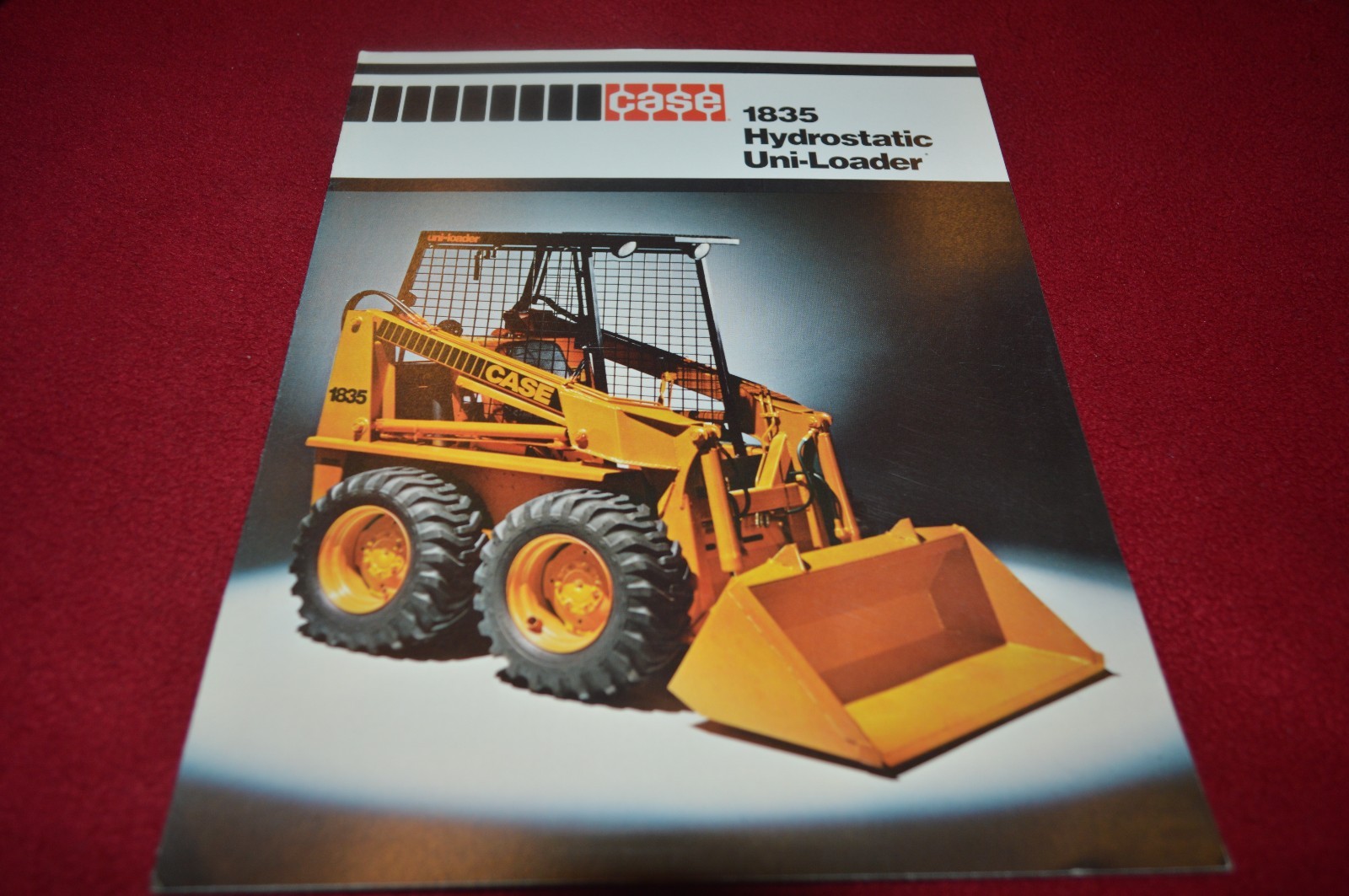 Case 1835 Skid Steer Loader Dealers Brochure YABE11 | eBay