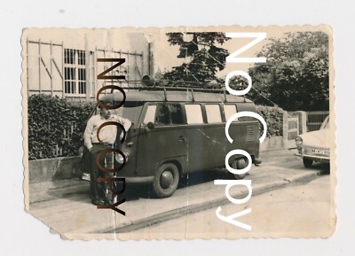 Foto Oldtimer VW Bus Bundeswehr Um 1960 #71 | eBay