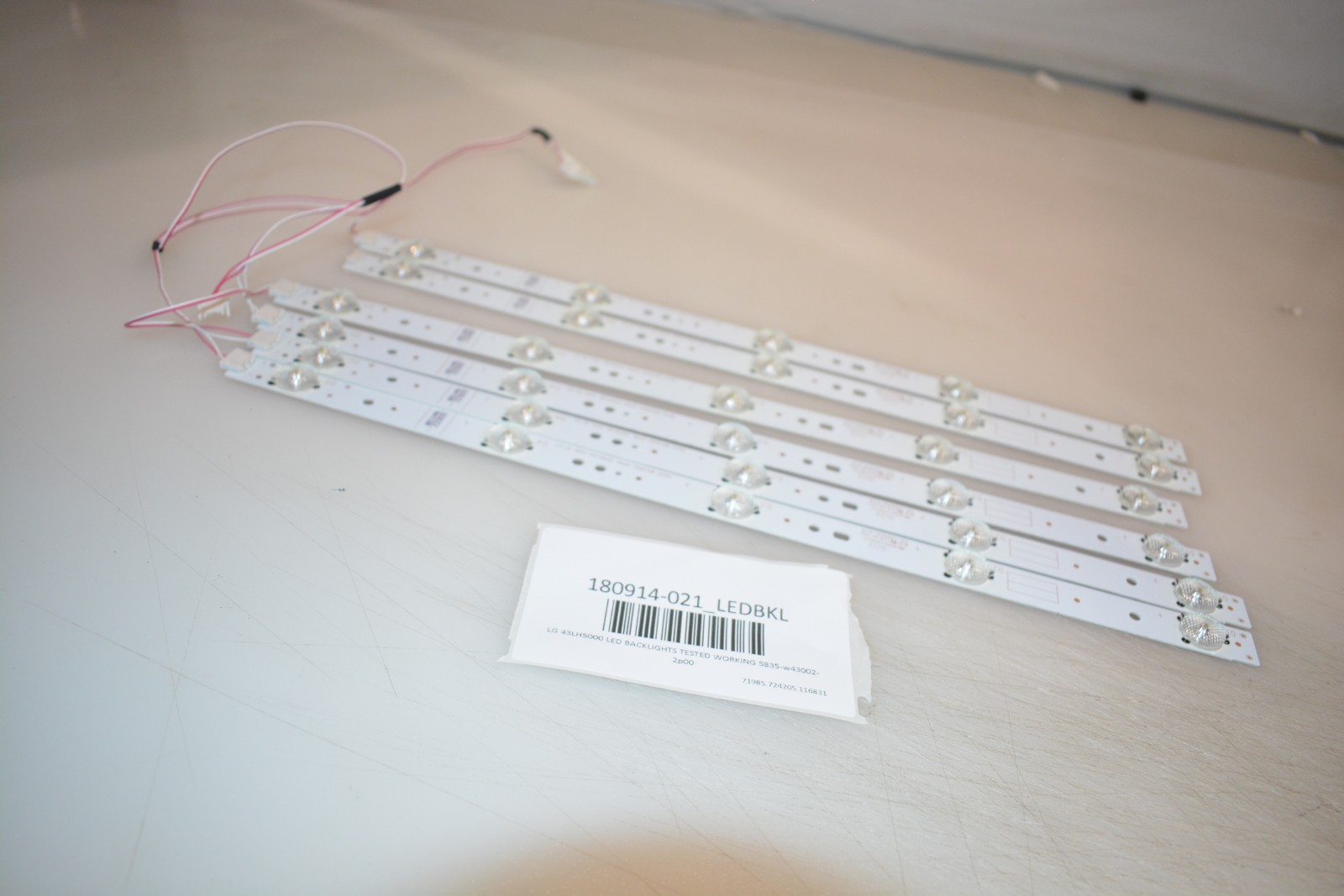 LG 43LH5000 LED BACKLIGHTS TESTED WORKING 5835-W43002-2P00 | eBay