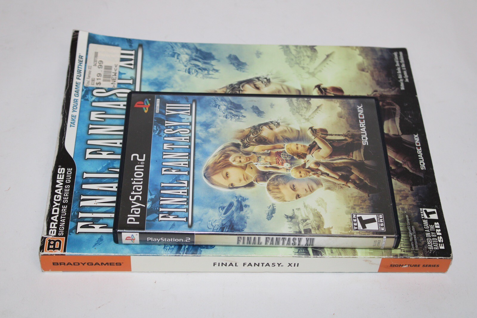 Final Fantasy XII 12 Complete w/ Manual and Brady Games Strategy Guide ...