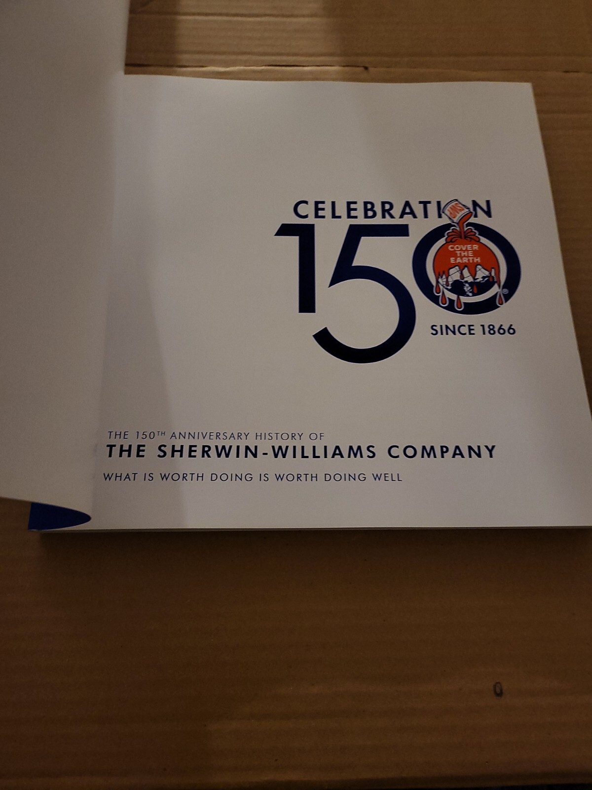 150th anniversary Sherwin Williams celebration book 1866 | eBay