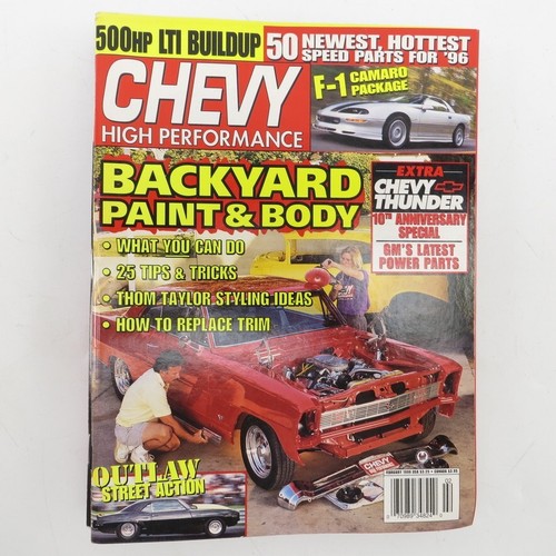Chevy High Performance Magazines 1990s Lot of 11 Includes: Camaro ...