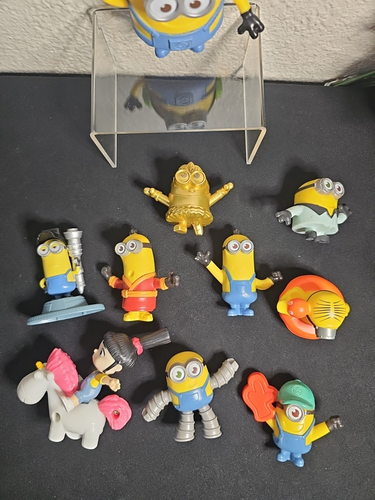 Despicable Me Minions (Minis,Gold,McDonald's) illumination -Bob Lot of ...
