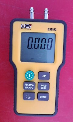 UEI EM152 Differential Pressure Digital Manometer with Dual Ports ...