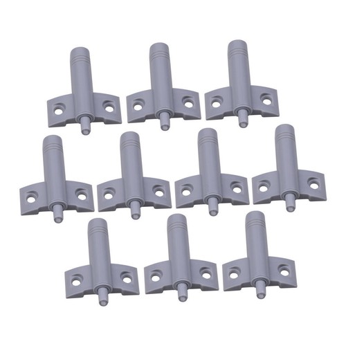 10Pack Grey/White Kitchen Door Stop Drawer Closer Damper Buffers And ...
