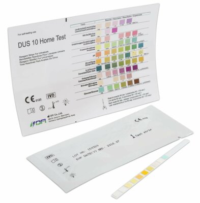 Urine Test Strips 10 Parameter Urinalysis Professional/GP Dipstick CE ...