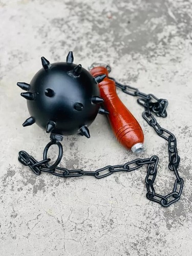 Replica Flail/ Mace: A Weapon Of Medieval 16th Century Flail Ball | eBay