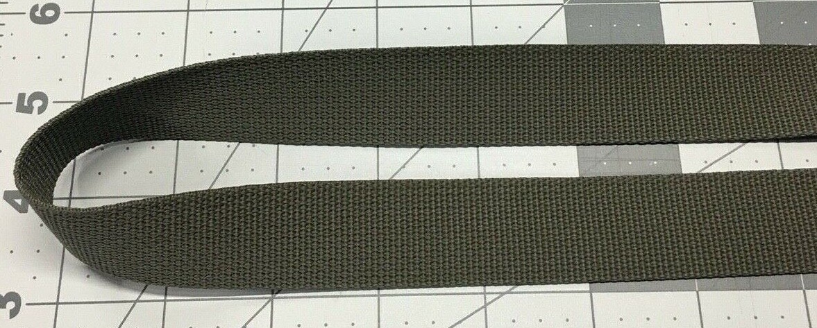 LIVESOUTSIDE Tactical Ranger Green Webbing 1" Wide By The Yard USA Mil ...