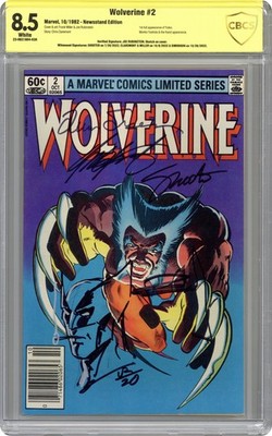 Wolverine #2N CBCS 8.5 Newsstand Verified Sig 1982 | eBay