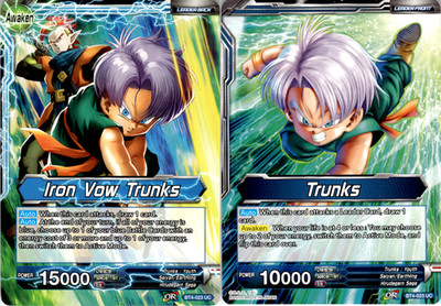 Dragon Ball Super Masters - Iron Vow Trunks - Leader | eBay