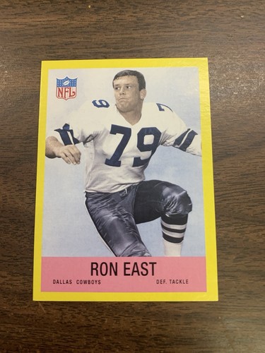 1967 Retrocard Ron East Dallas Cowboys AA332 Montana State | eBay