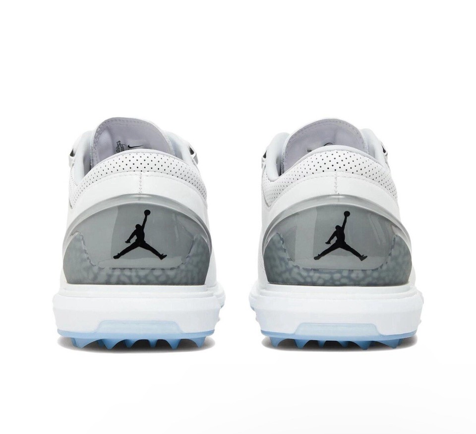 [DM0103-105] Mens Air Jordan ADG 4 GOLF 'WHITE PURE PLATINUM' | eBay