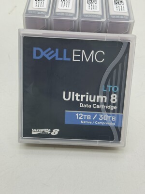DELL EMC 0Y577J LTO ULTRIUM 8 DATA CARTRIDGE 12TB NATIVE 30TB ...