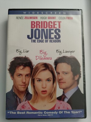 Bridget Jones The Edge of Reason DVD 2004 Renee Zellweger Hugh Grant ...