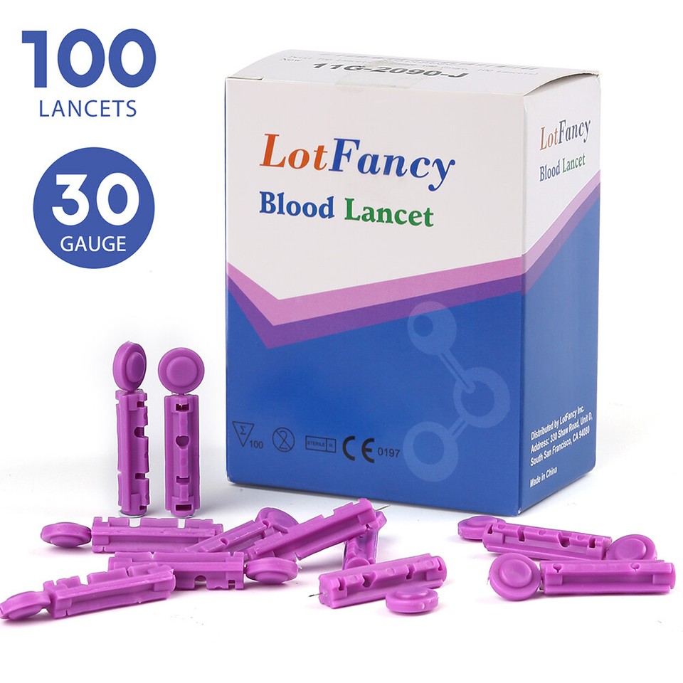 Lot Twist Top BLOOD LANCETS For Keto mojo pin Blood Glucose Test 30g | eBay