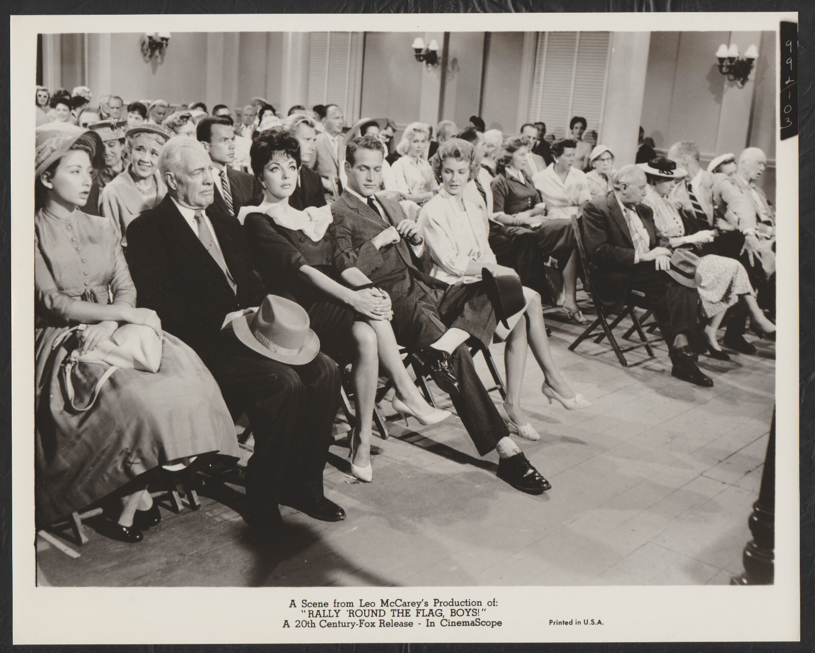 Rally Round The Flag Boys ’59 JOAN COLLINS PAUL NEWMAN JOANNE WOODWARD ...