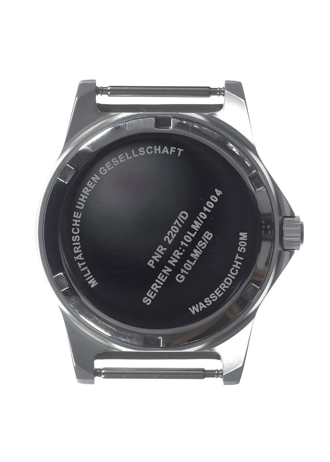 MWC G10 LM Stainless Steel Military Watch on a Nylon Military Webbing ...