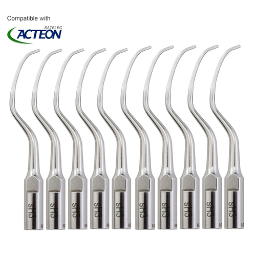 10 Acteon H3 Piezo Tips Dental Satelec Ultrasonic Scaler Perio Tips P5 ...