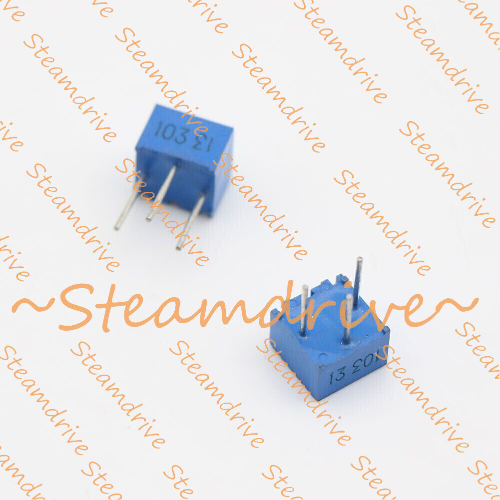 10pcs New 10K Ohm 3362P Trimpot Trimmer Potentiometer 3362P-103 | eBay