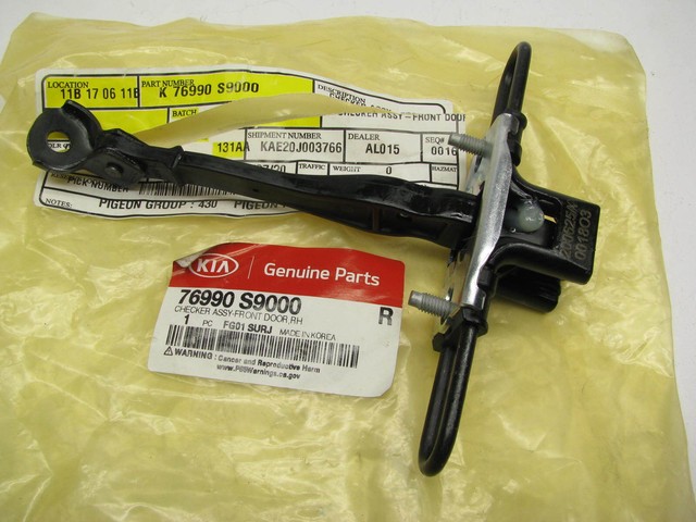- OEM 76990S9000 FRONT RH Door Check Strap Stopper For 2020-22 Kia ...
